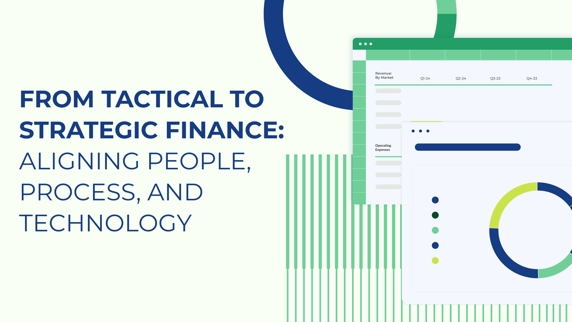 From tactical to strategic finance: Aligning people, process, and technology